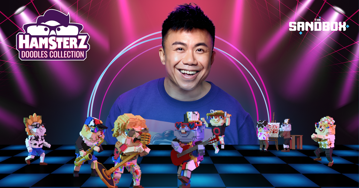 The Sandbox Game — Hamsterz Doodles Avatars coming to the metaverse
